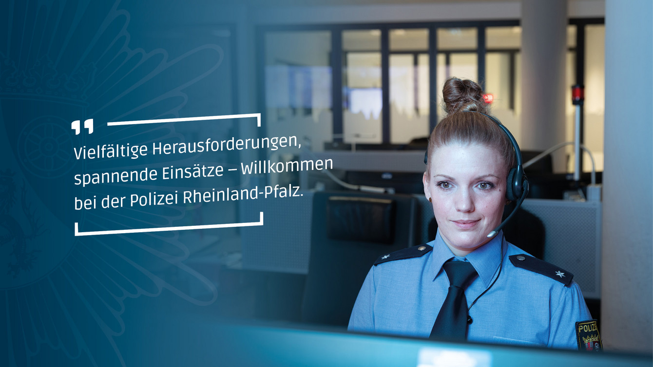 Karriere bei der Polizei Rheinland-Pfalz . Polizei Rheinland-Pfalz